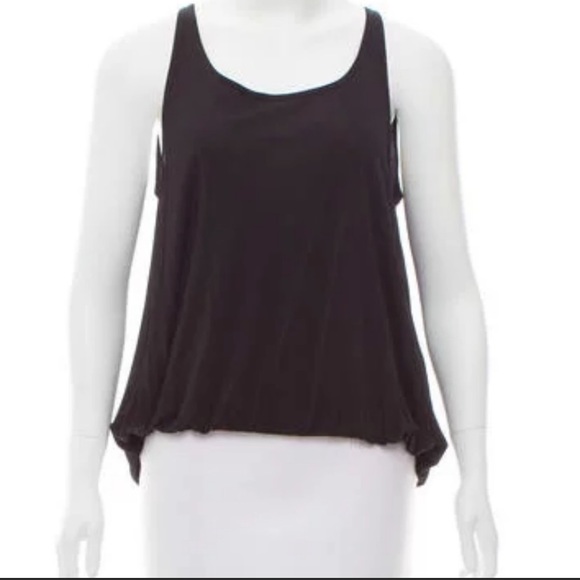 Fendi | Tops | Fendi Black Gathered Tank Top | Poshmark